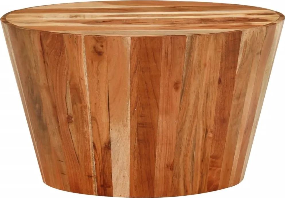 vidaXL Konferenční stolek Ø 52 x 30 cm masivní akáciové dřevo [353891]