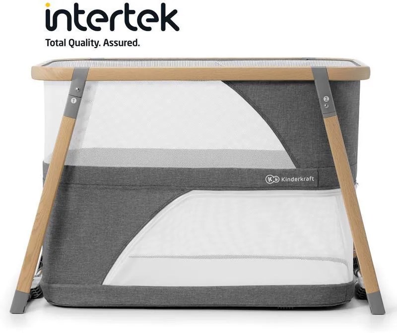 Kinderkraft Multifunkční postýlka 4v1 Sofi Gray