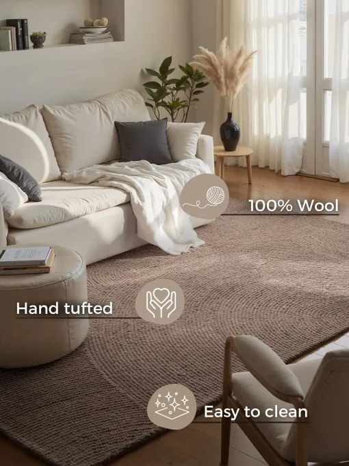 Koberec Hanse Home Calmio taupe