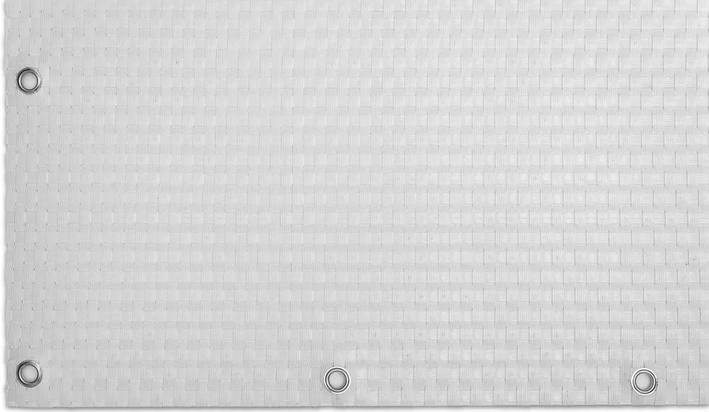 BALKONOVÁ ZÁSTĚNA - UMĚLÝ RATAN - rozměr a barva na přání 110 cm RD07 - bílá
