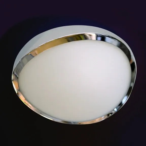 Moderní stropní svítidlo Circulo 58 chrom