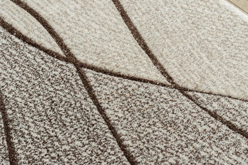 Kusový koberec FEEL Waves béžový