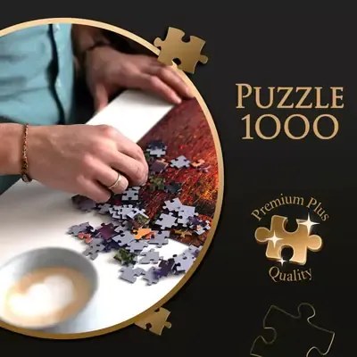 Trefl - Puzzle - Premium Plus Tea Time: Cestování karavanem / 1000 díl