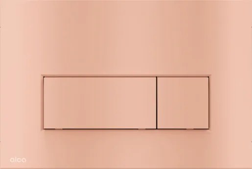 Alca Thin ovládací tlačítko plast red gold mat M57-RG-M
