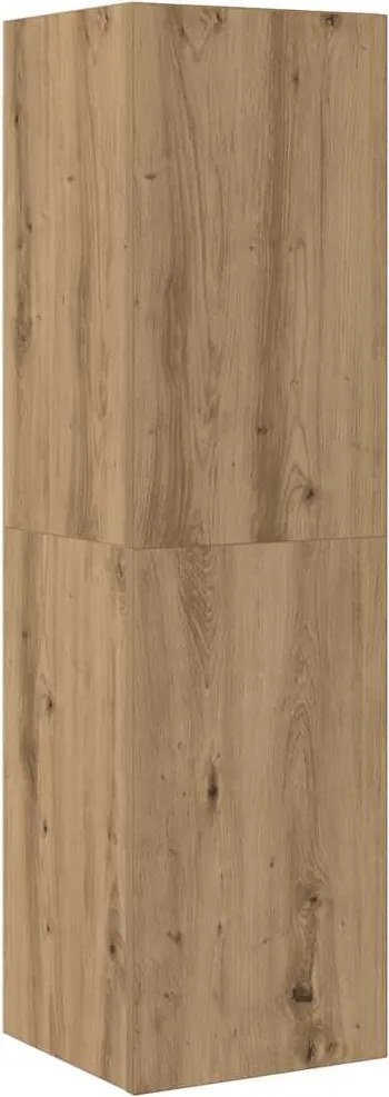 Nástěnné TV skříňky 3 ks dub artisan kompozitní 3328984