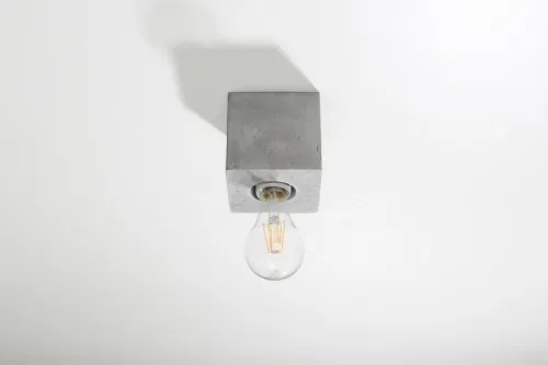 Stropní svítidlo SOLLUX Ariz E27 1x60W bez zdroje SL.0681 beton