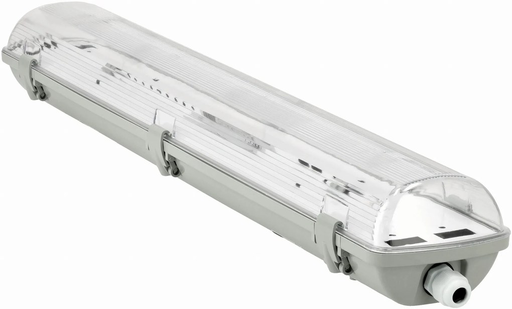 BERGE Svítidlo pro LED trubice T8 - TRU031 - 2x60cm - IP65