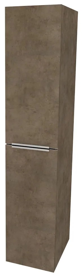 Mereo Mereo, Mailo, koupelnová skříňka vysoká 170 cm, Multidecor, CN594LPBCS2