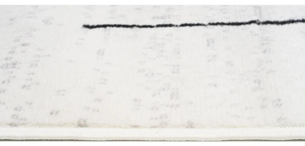Kusový koberec PP Limela krémovočerný 120x170cm