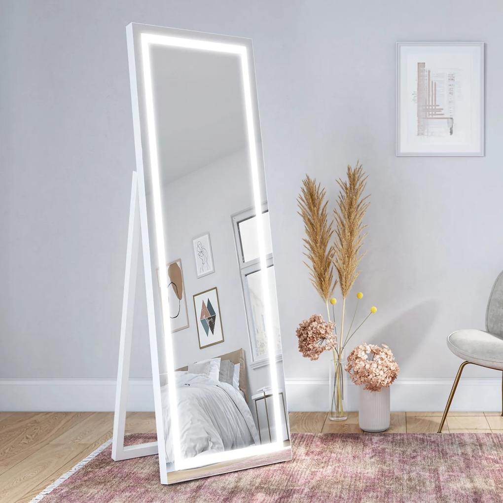 Zrcadlo Hedera LED White Rozměr: 60 x 160 cm