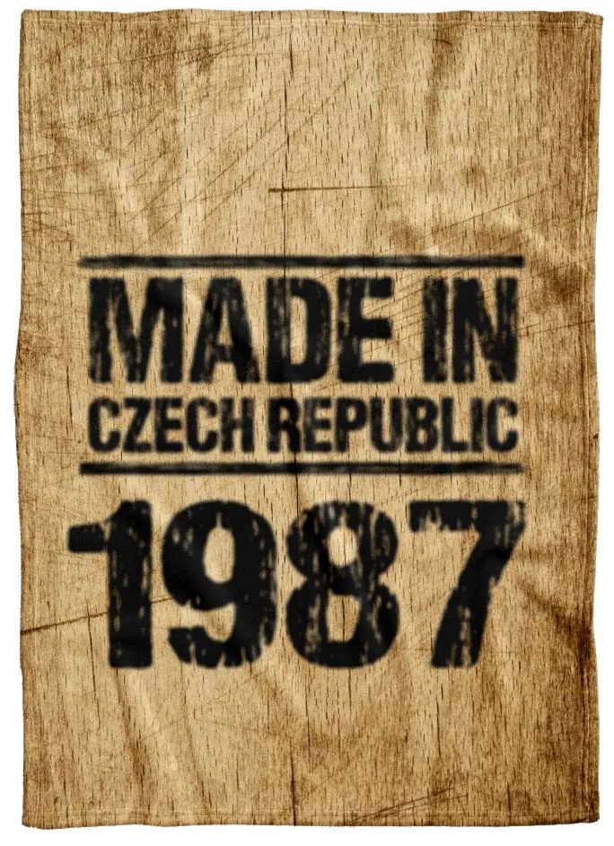 Deka Made In (rok: 1987, Podšití beránkem: NE)