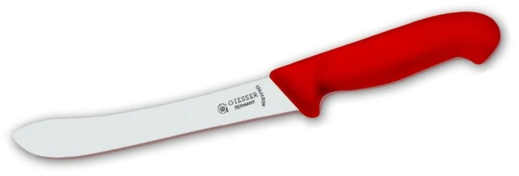 Giesser, Nůž stahovací 21 cm - červený