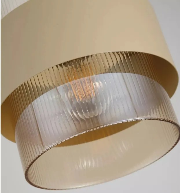 Searchlight 82431-1SA Závěsné / přisazené svítidlo ROYAL jantarové sklo