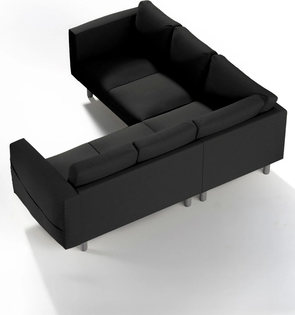 Potah na pohovku IKEA Norsborg rohová 4-místná barva šedá