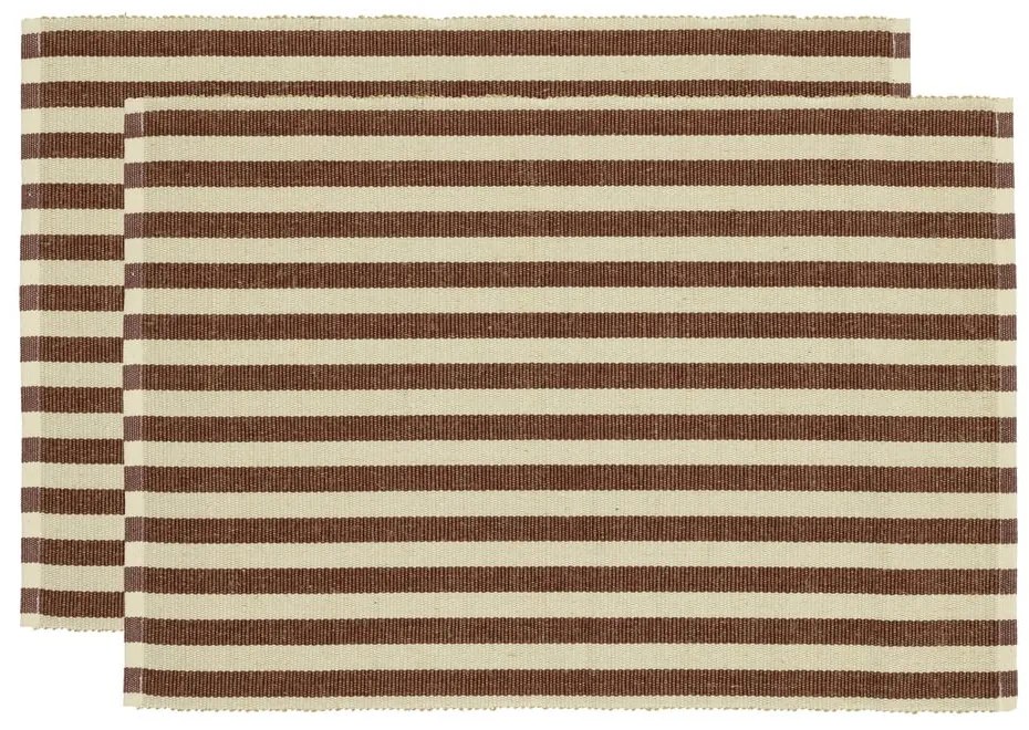 Prostírání v sadě 2 ks s příměsí juty 33x48 cm Statement Stripe – Södahl
