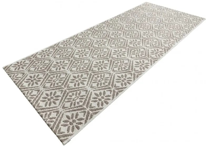 Hanse Home, Běhoun Soho 102800 Beige-Creme 80x200 cm, 80x200, béžová, chodba / předsíň