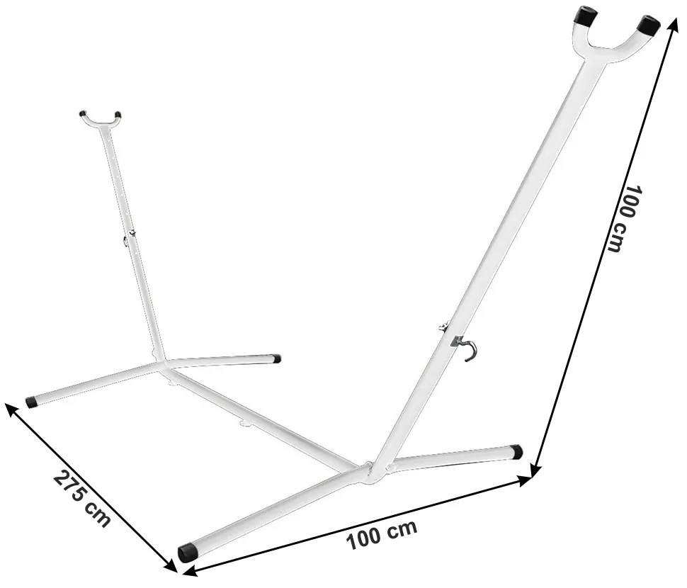 Kondela Stojan na houpací síť, bílá, OTAN NEW TYP 3