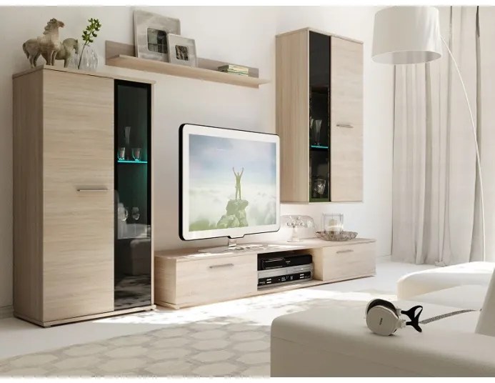 Moderní levná obývací stěna Raita 1