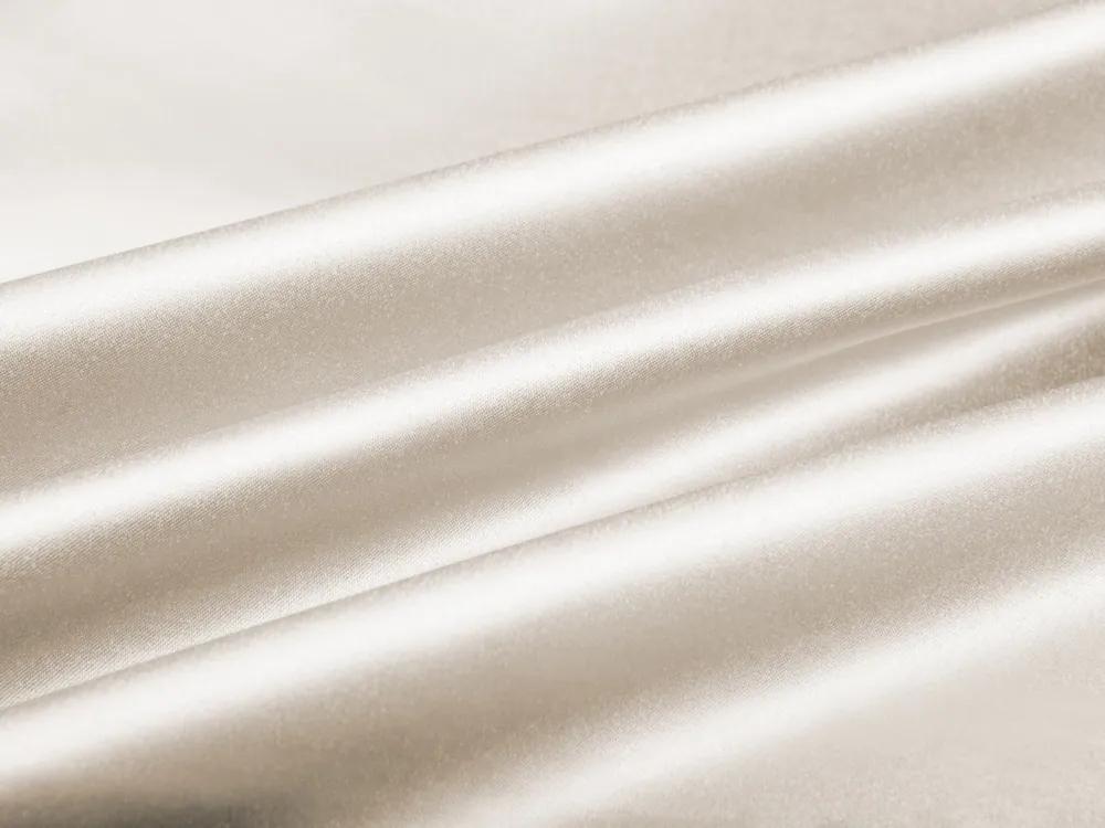 Biante Saténové prostírání na stůl polyesterový Satén LUX-017 Smetanové 35x45 cm