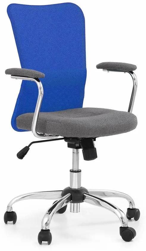 Halmar Dětská síťovaná židle Andy, modrá