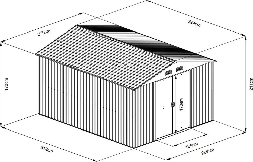 Fieldmann FZDO 1009 Zahradní domek