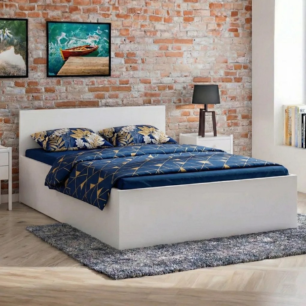 Maxi Postel STELA 90x200 cm, Bílá
