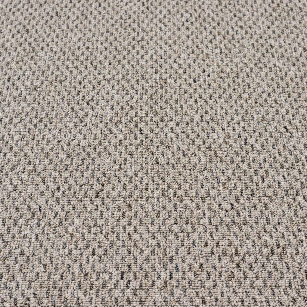 Timzo, Metrážový koberec Rubin 2113 l. beige, na míru, šíře 4m, béžová, ab (mřížka), chodba / předsíň