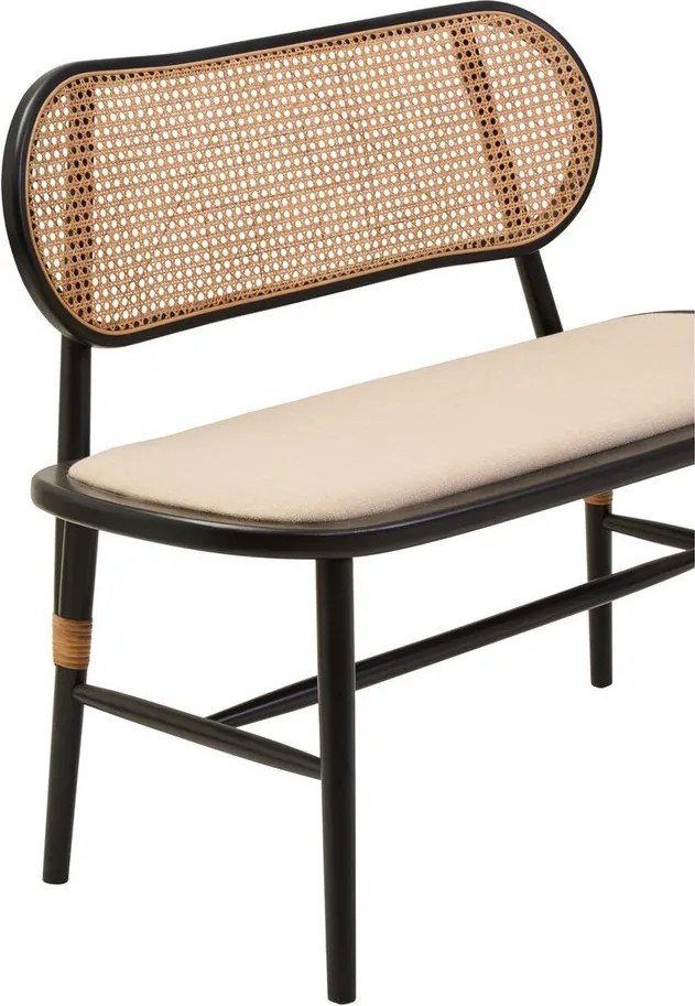 Polstrovaná lavice v přírodní barvě Cebu – Premier Housewares