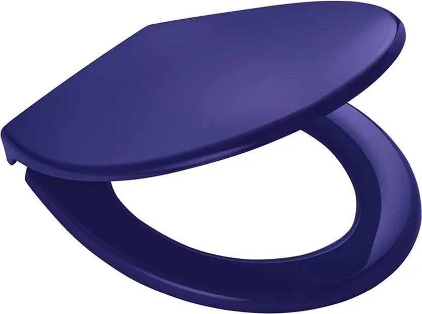Ridder Miami WC sedátko, soft close, PP termoplast - modrá, 44,3 × 37 cm, MK44802