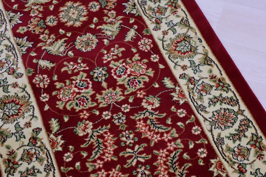 Berfin Dywany, Běhoun na míru Anatolia 5378 B (Red), šíře 80 cm, červená, chodba / předsíň
