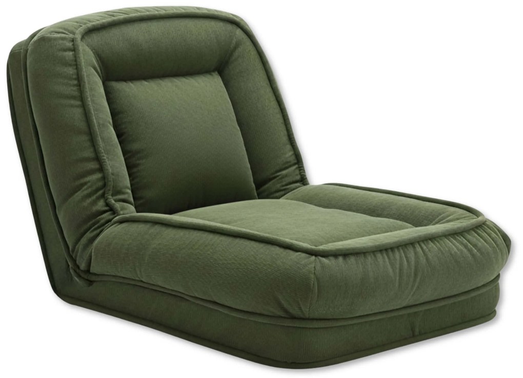Relaxační polohovací křeslo LAZY SOFA, zelené