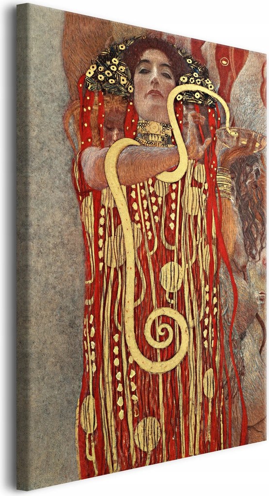 Obraz na plátně Portrét Hygieie Reprodukce malby Gustav Klimt 60x90