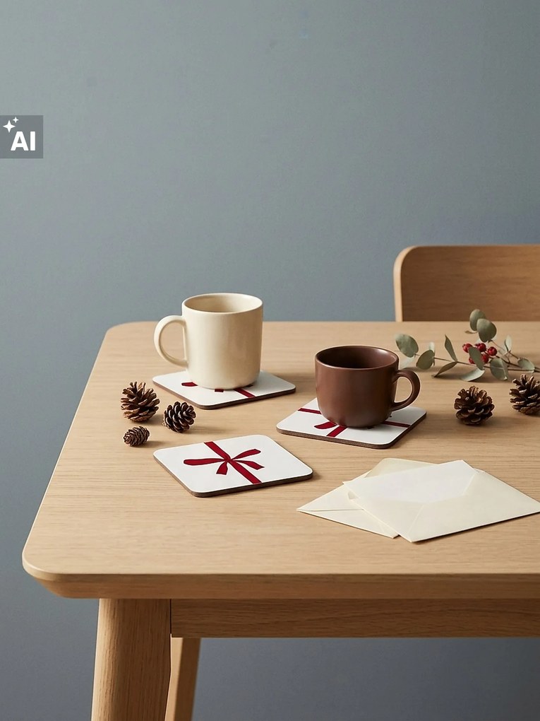 Sinsay - CUP COASTER - bílá