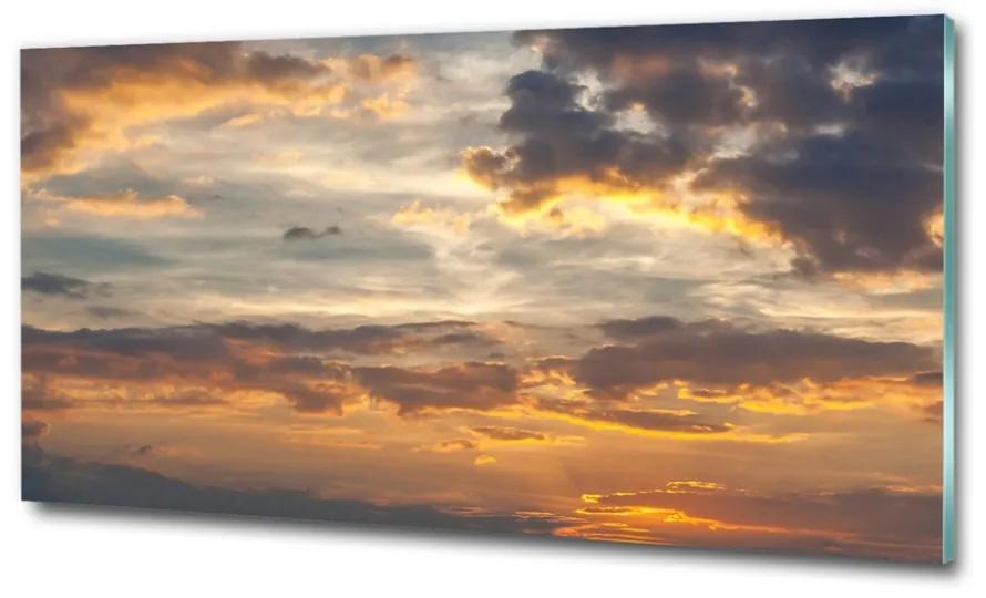 Wallmuralia Fotoobraz na skle Západ slunce 100x50