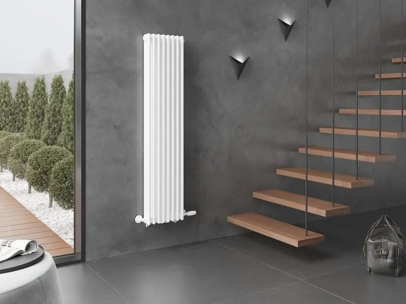 Mexen Denver dekorativní radiátor 1600 x 378 mm, 1487 W, bílý - W215-1600-378-00-20