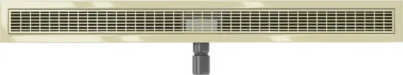 Mexen Flat M33 nerezový sprchový žlab 100 cm, zlatá, 1533100-15