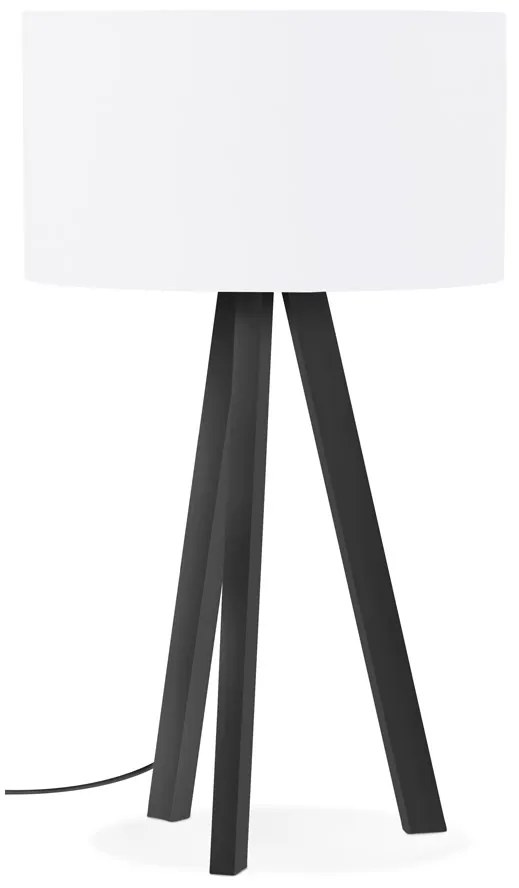 Kokoon Design Stolní lampa Trivet Mini Barva: bílá/černá TL00290WHBL