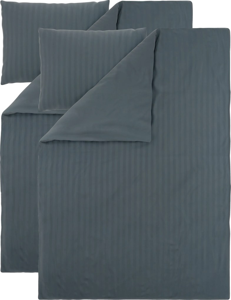 Livarno® Sada ložního povlečení z bambusové viskózy, 140 x 200 cm, 70 x 90 cm, 2dílná, modrá