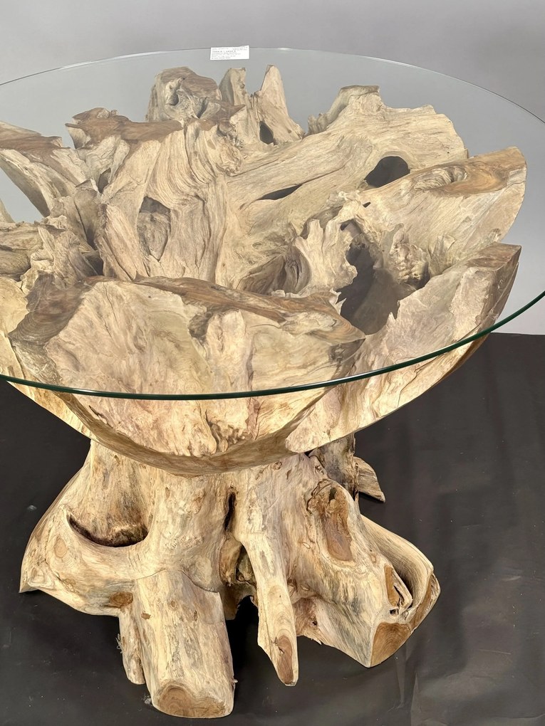 Jídelní stůl Aspire z teakového kořene – Bali