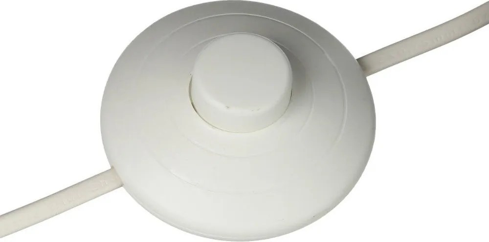 Bambusová stojací lampa - bílá, výška 150 cm