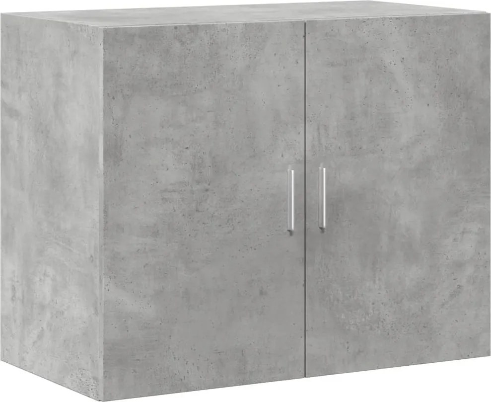 Skříň highboard betonově šedá 80x42,5x249 cm kompozitní dřevo 3281367