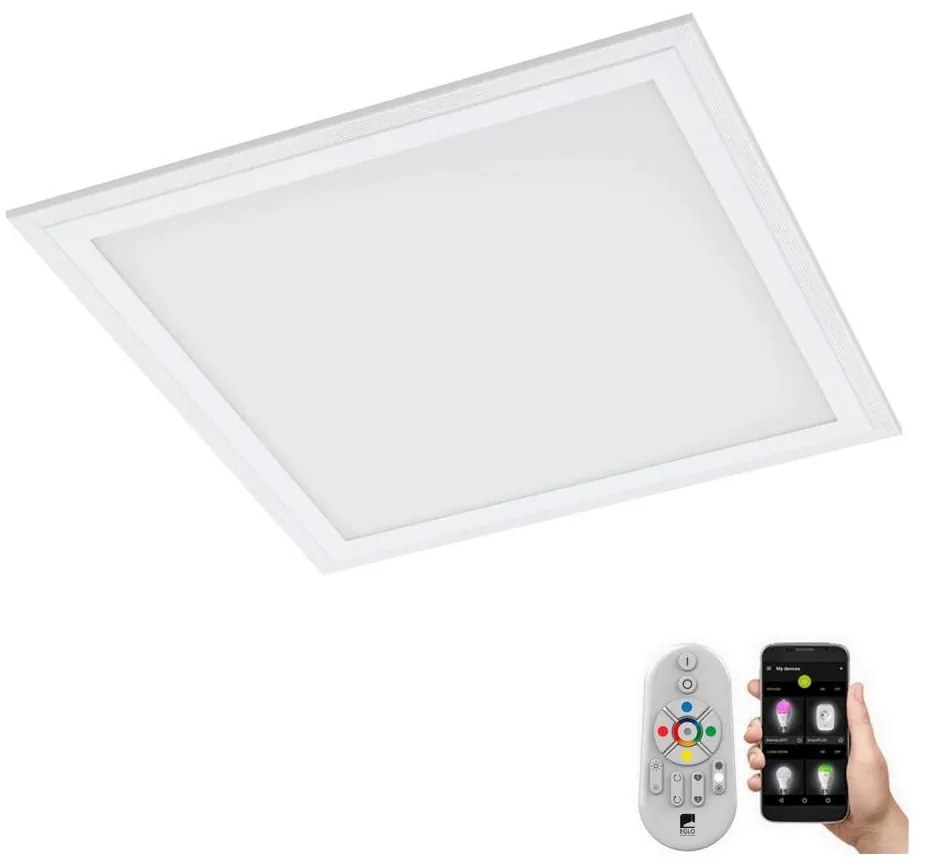 Eglo 79464 -LED Stmívatelné stropní svítidlo POZZALLO LED/16W/230V bílá+DO 79464