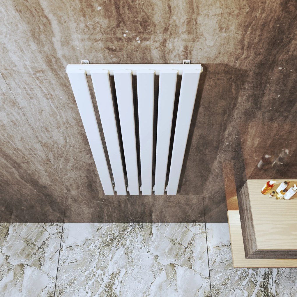 Gamma Vertical, topné těleso 450x1100 mm, 553 W, bílá matná, GMA-VERT-11045-WH
