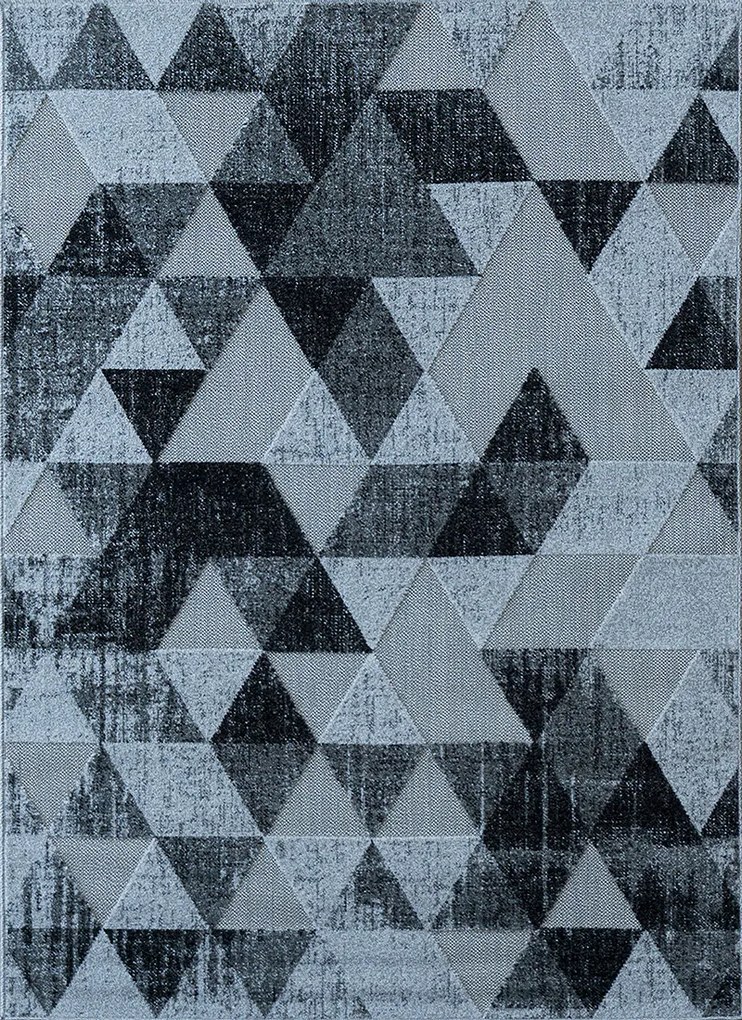 BE Koberec Lagos 1700 GREY - šedý obdélníkový Rozměr: 80x150 cm