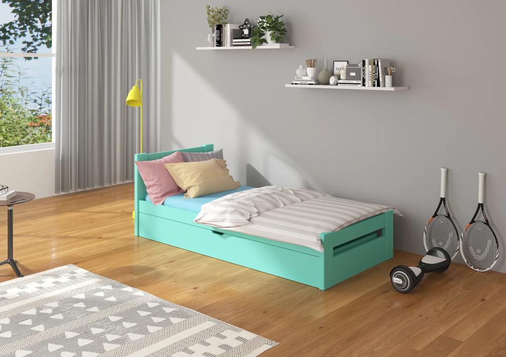 Nízká postel pro děti 80x180 cm Litto