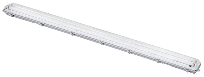 Solight stropní osvětlení prachotěsné, G13, pro 2x 150cm LED trubice, IP65, 160cm