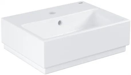 Grohe Cube Ceramic - Umývátko s přepadem, 455x350 mm, PureGuard, alpská bílá, 3948300H