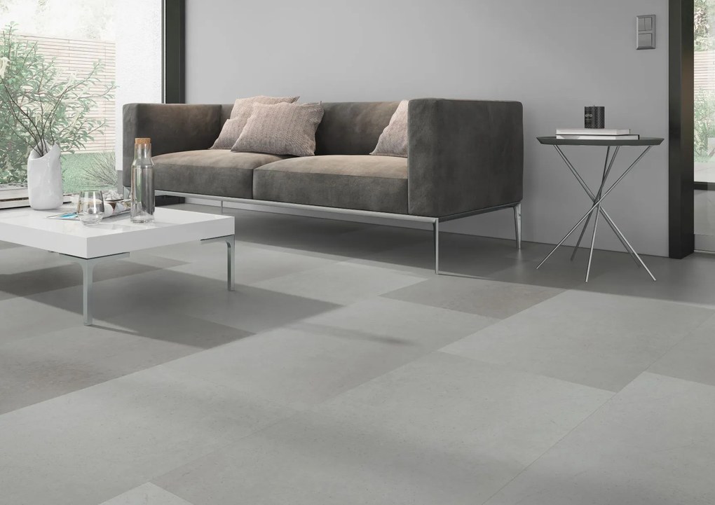 Oneflor Vinylová podlaha lepená ECO 55 072 Urban Light Grey - Lepená podlaha