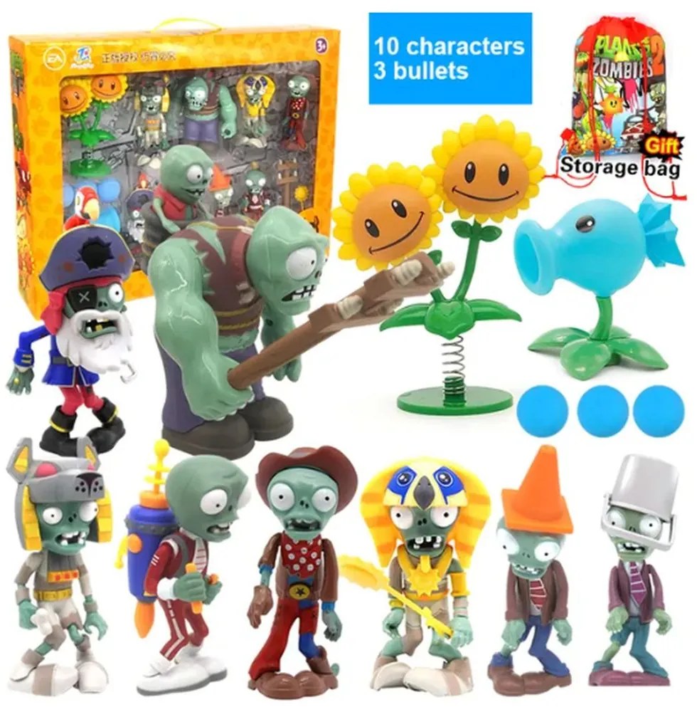 Silikonové figurky ze hry Plants vs Zombies 2 Varianta: B