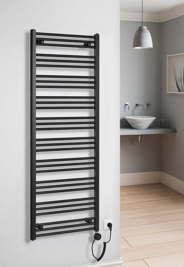 Bruckner Albrecht otopné těleso 600 x 1570 mm černá mat 600.218.6